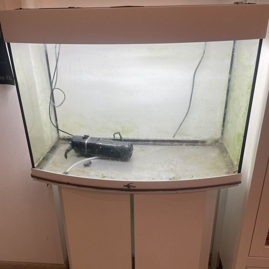 Панорамный аквариум Биодизайн 100 с тумбой (98 л)