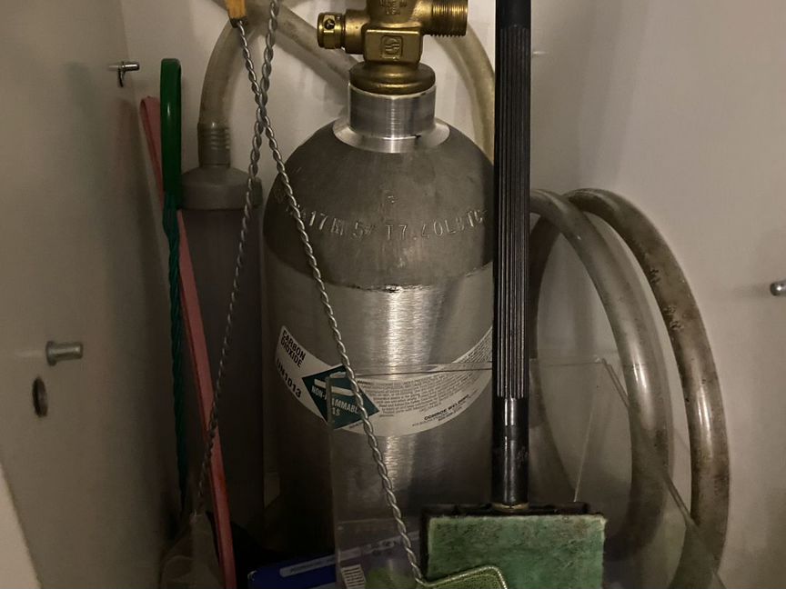 Балон CO2 для аквариума из США