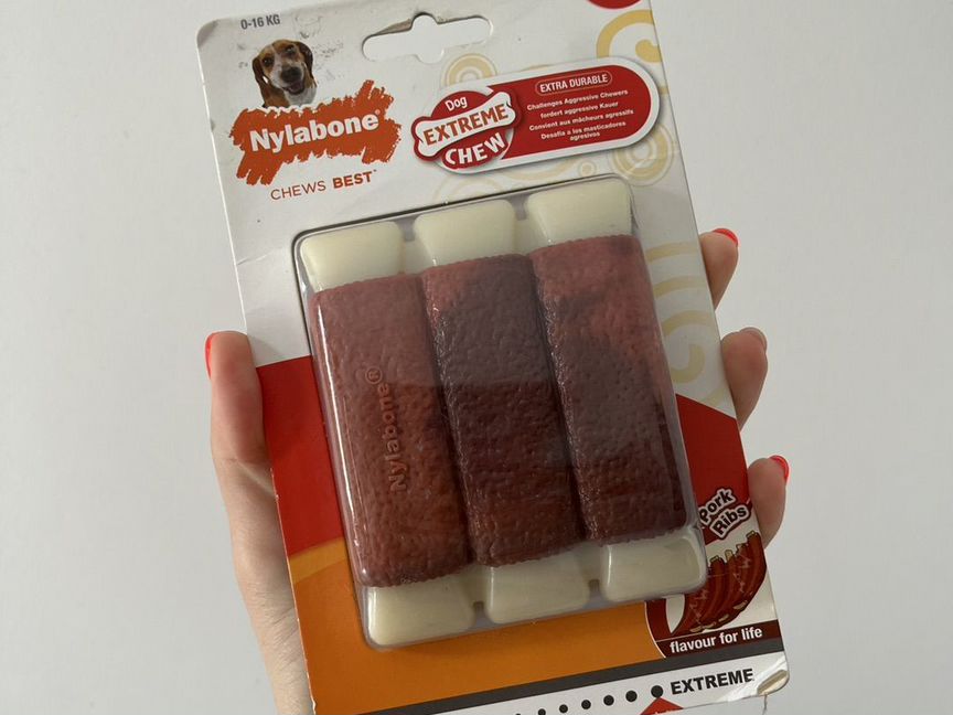 Игрушка для собак свиные ребрышки