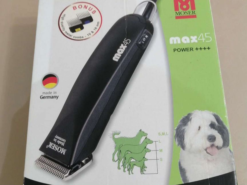 Машинка для стрижки собак moser max 45