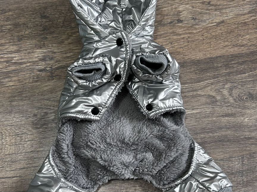 Зимний комбинезон M и жилет для мелких пород собак