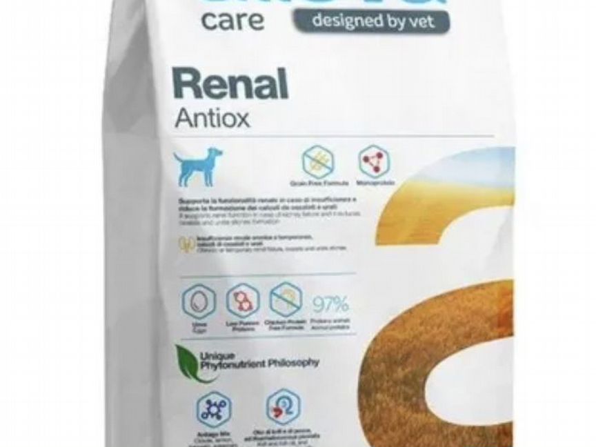 Alleva для собак care DOG adult renal 2 кг