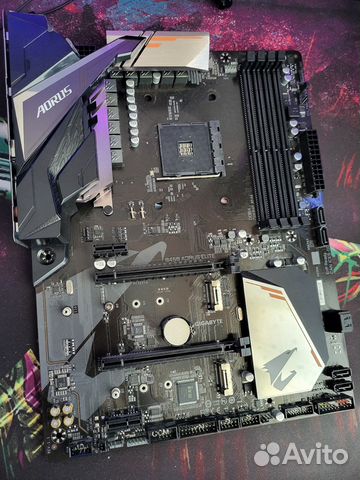Материнская плата gigabyte B450 aorus elite V2 купить в Санкт ...