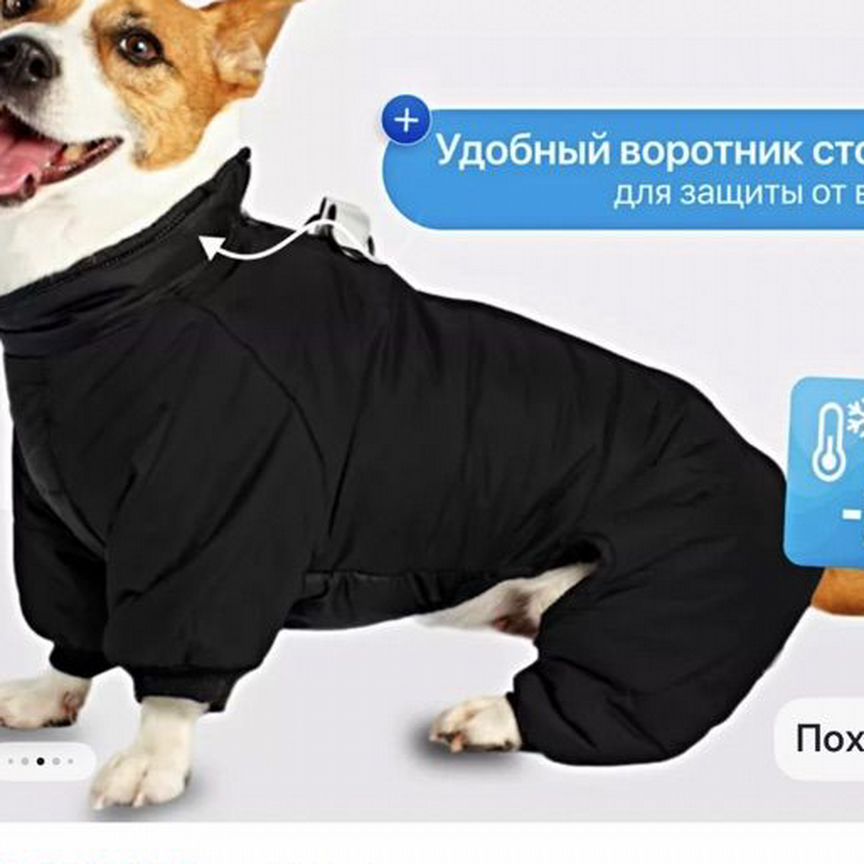 Зимний (осенний) комбинезон для собак