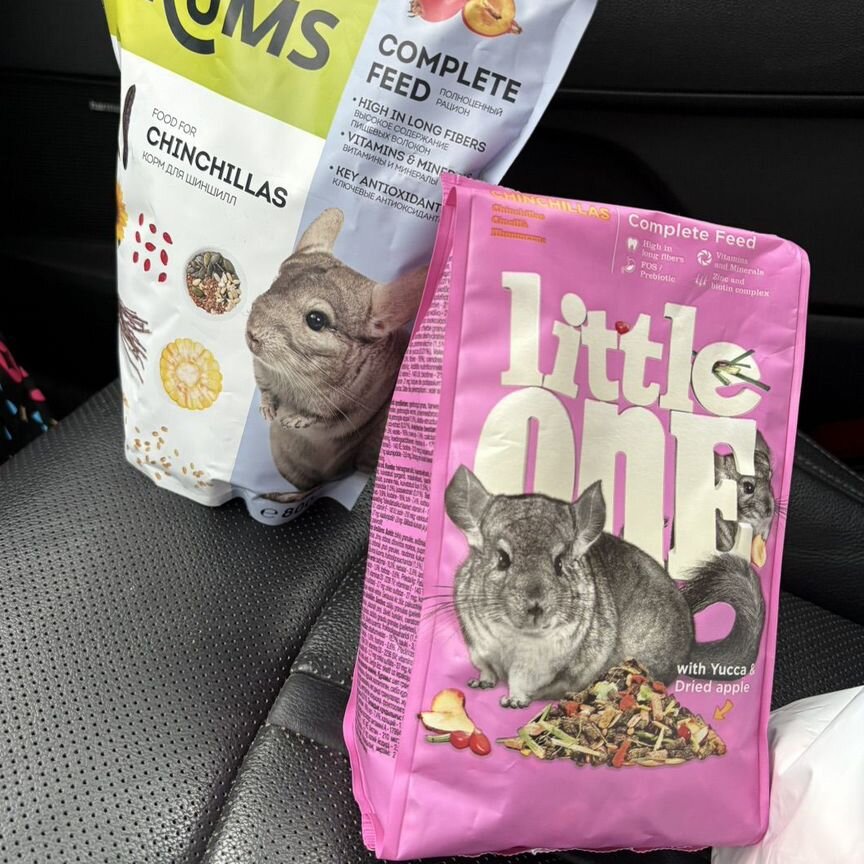 Корм для шиншилл