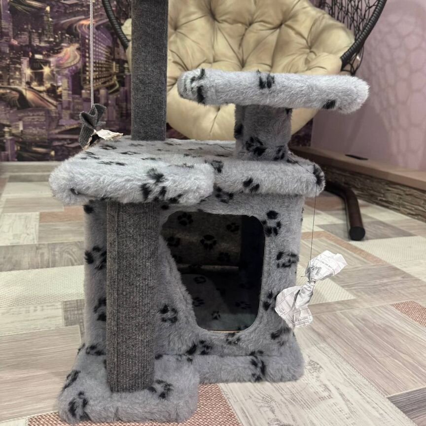 Домик когтеточка и лежанка