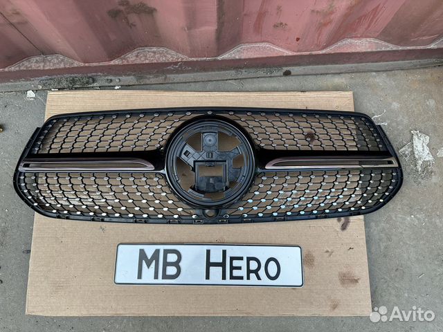 Решетка радиатора GLE 167 w167 c167 v167 купить в Москве MERCEDES-BENZ ...