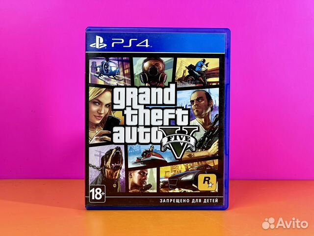 Grand Theft Auto V (GTA 5, диск, Sony PS4/PS5) купить в Москве ...