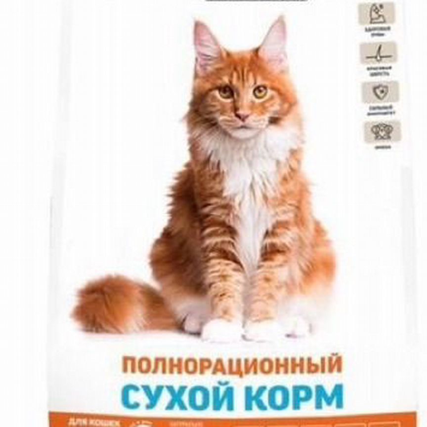 Корм для кошек (сухой) 10 кг Кунак