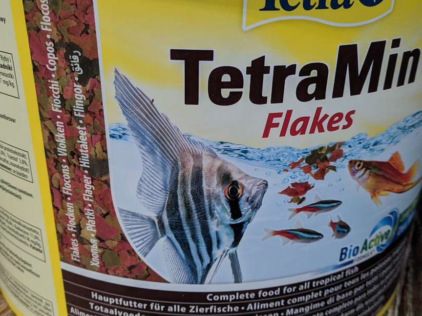 Продам корм для рыб tetra min