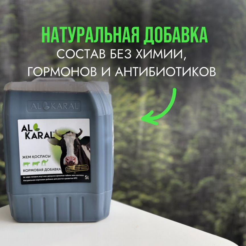 Добавка для бычков, сокращает срок откорма