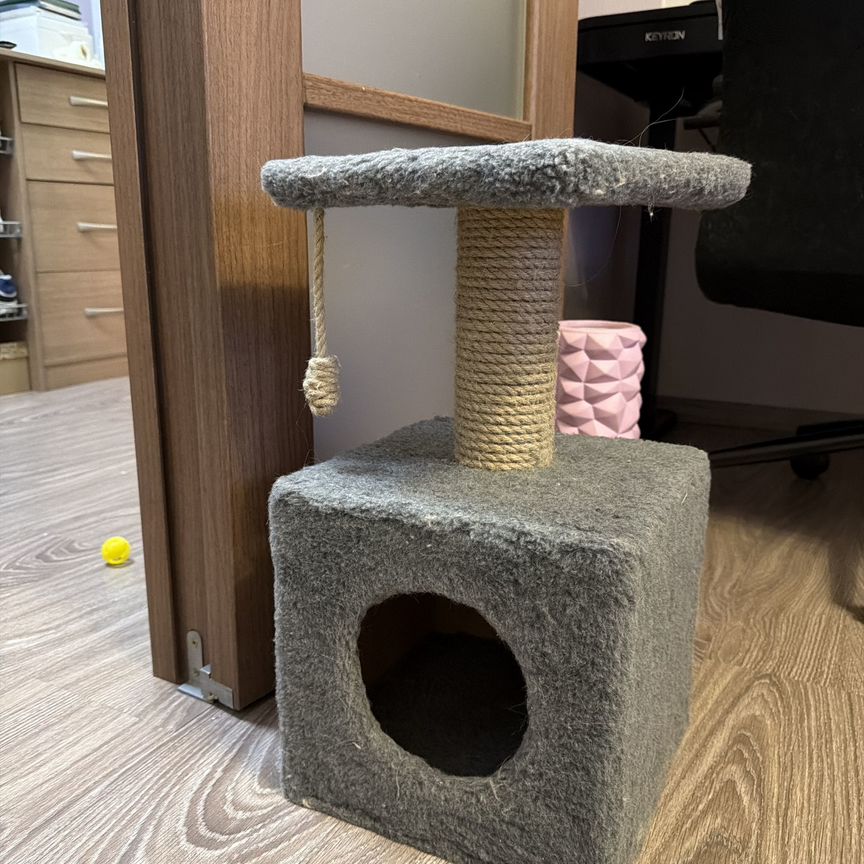 Когтеточка домик для кошки