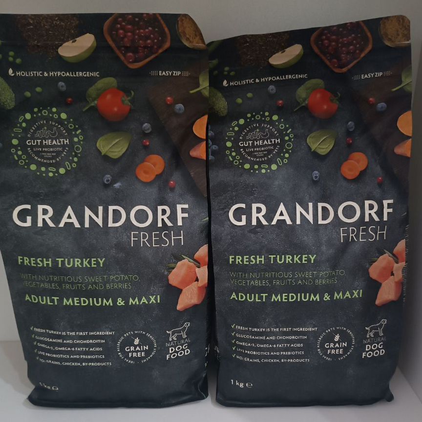 Корм для собак grandorf 1 кг