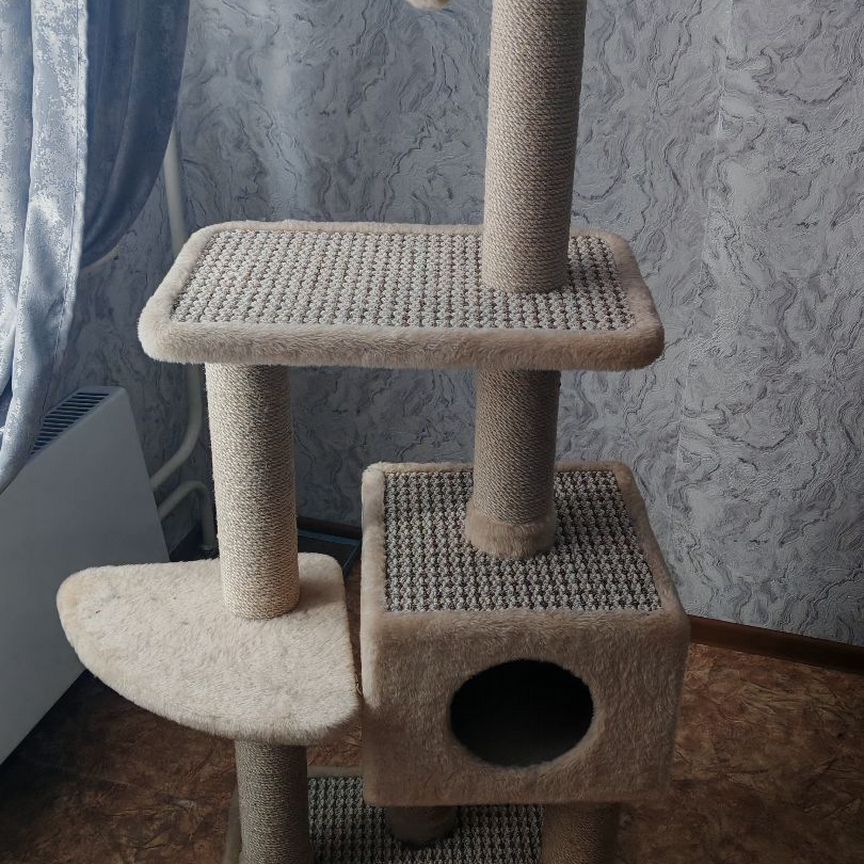 Когтеточка с домиком бу