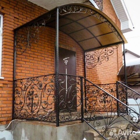 Козырек над крыльцом купить в Перми | Товары для дома и дачи | Авито