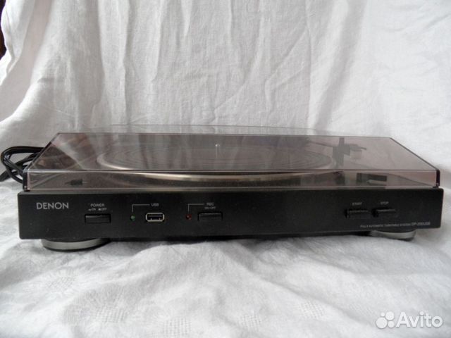 Проигрыватель винила Denon dp 200 usb купить в Москве | Электроника | Авито