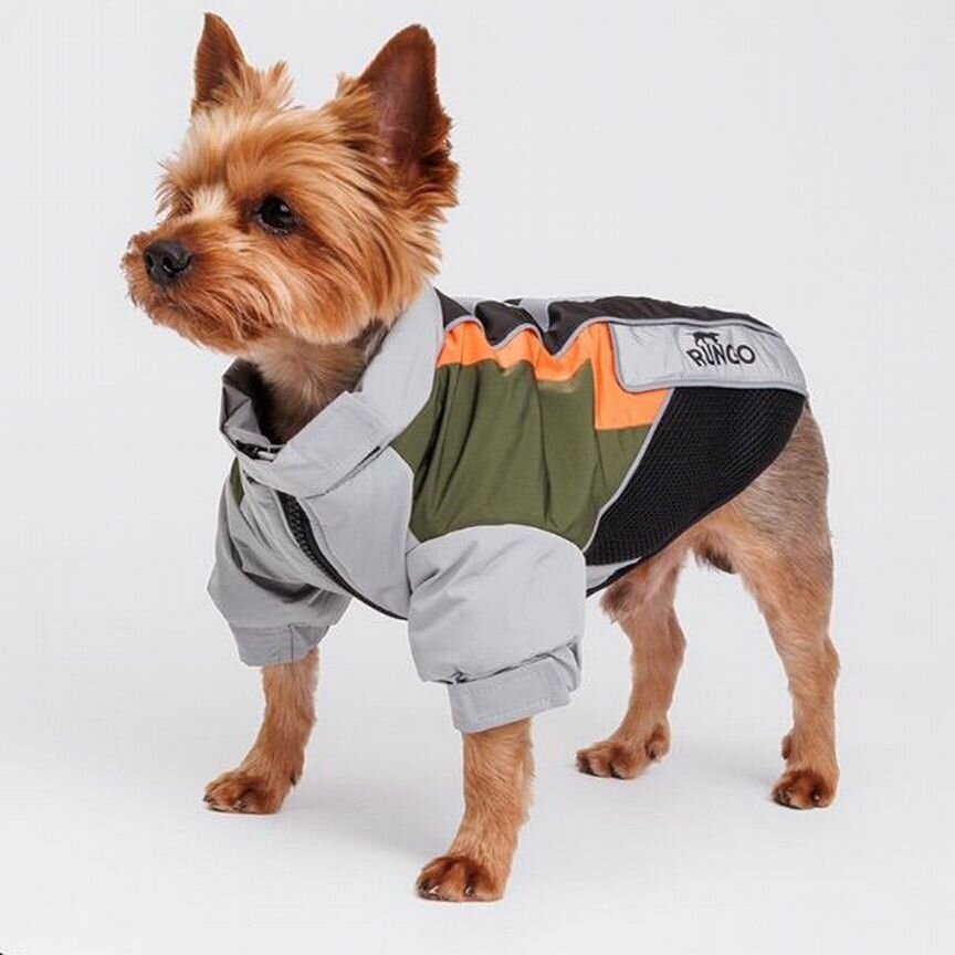 Куртка Rungo зелено-серая L