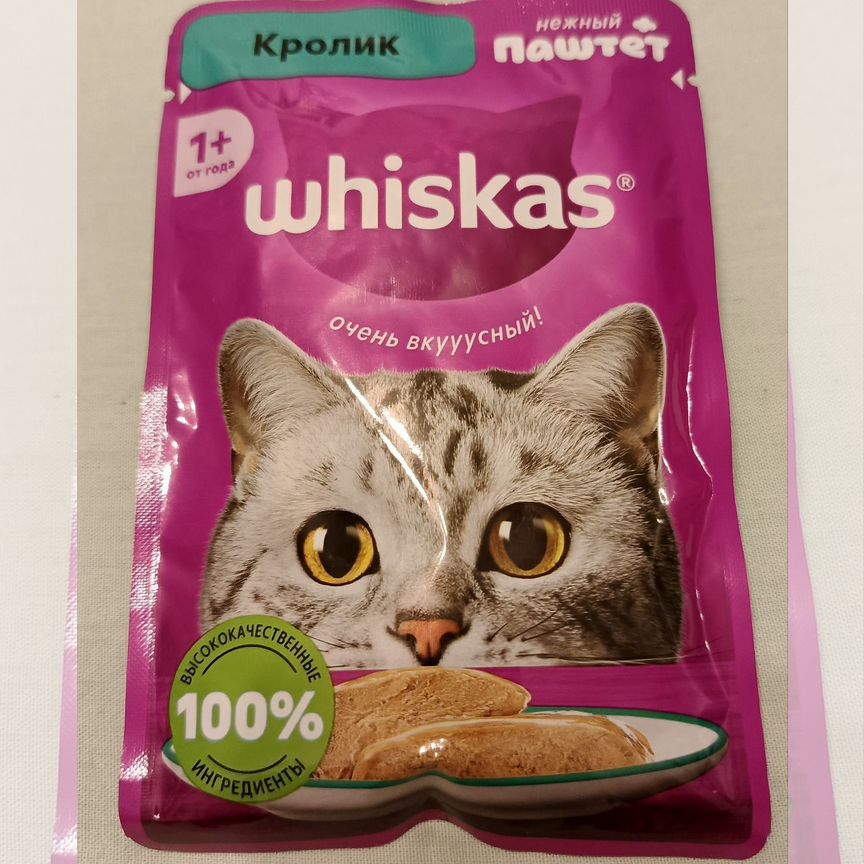 Корм для кошек whiskas