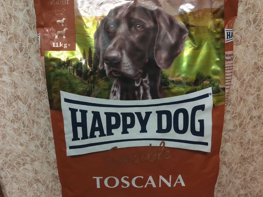 Корм для собак happy dog 25кг
