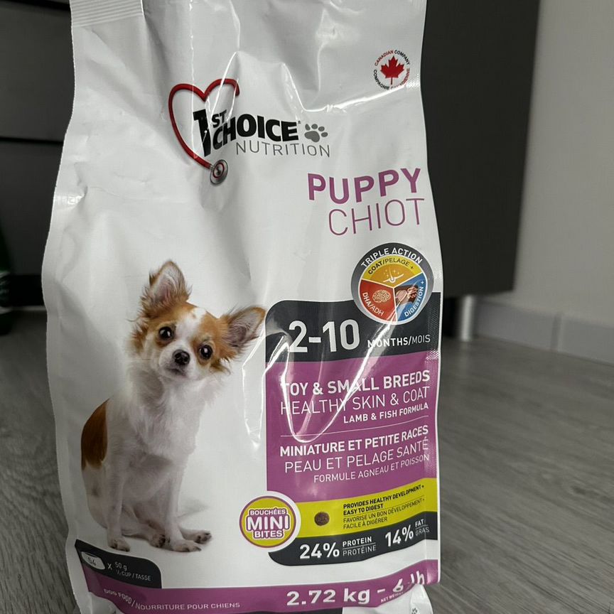 Корм для собак 1st choice