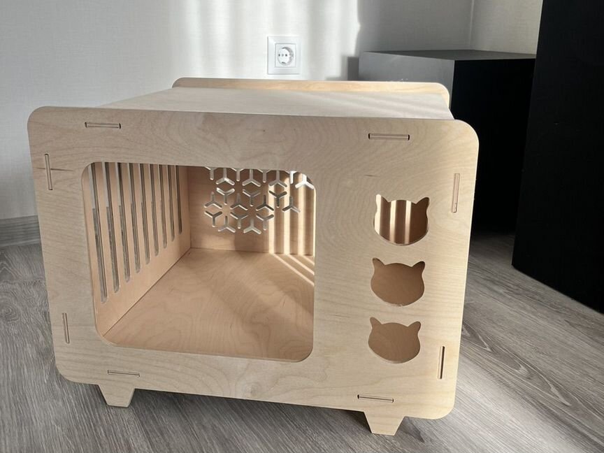 Домик для кошки TV”
