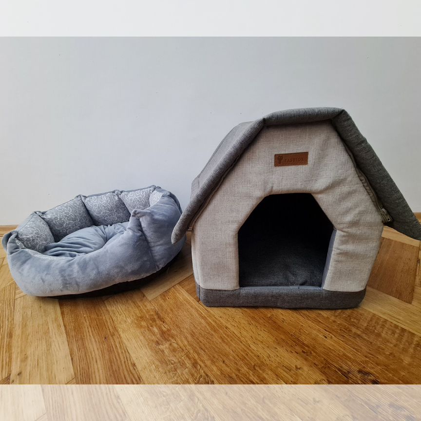 Домик для кошки и лежанка