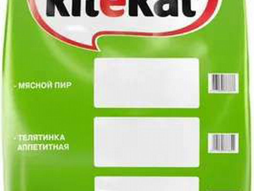 Корм для кошек Китекат 15кг