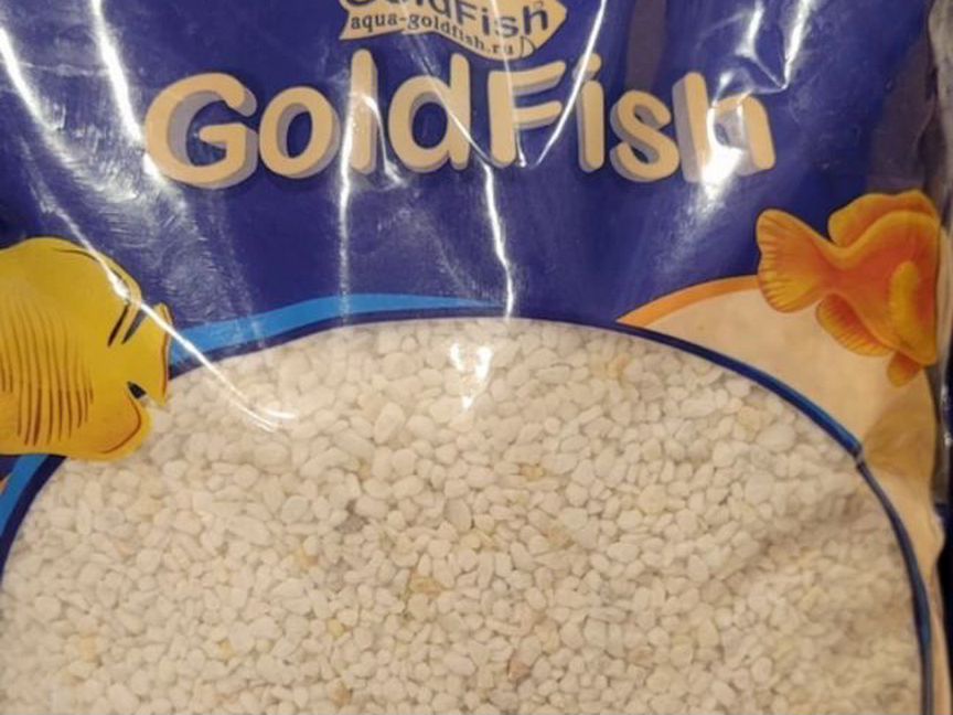 Грунт в аквариум. Мраморная крошка 2-5 мм, 3.5 кг