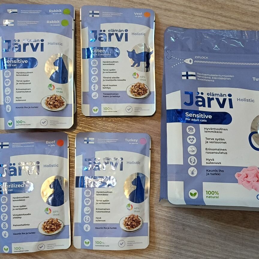 Кошачий корм jarvi