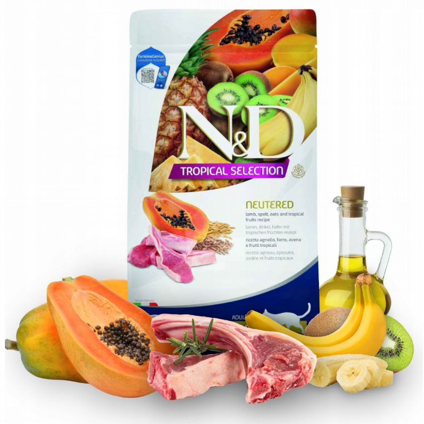 Корм для кошек Farmina Tropical Ягненок 5кг