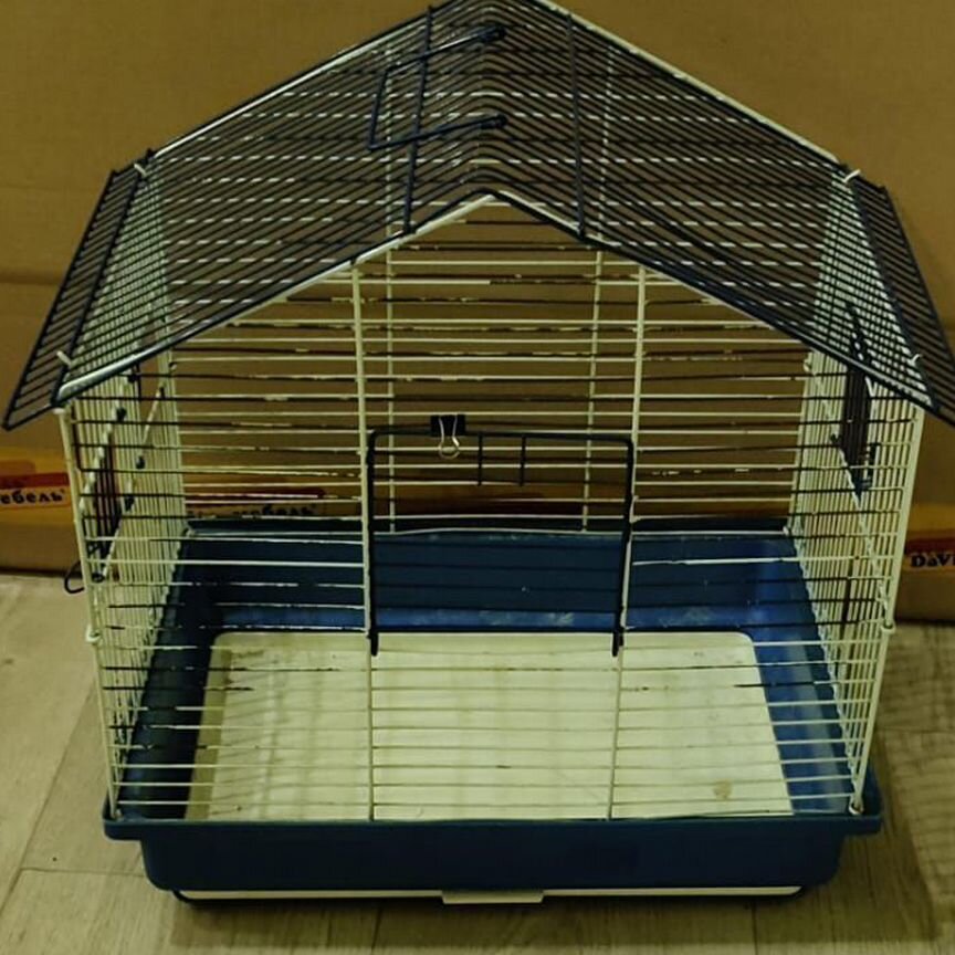 Клетка для волнистого попугая бу