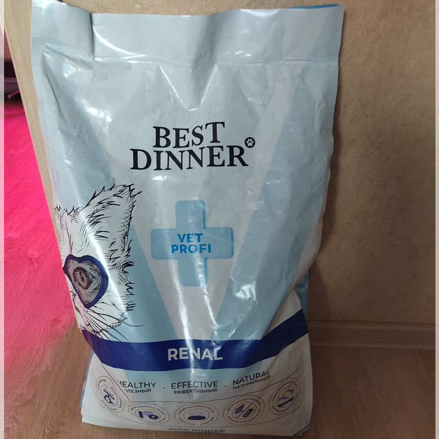 Сухой корм для кошек best dinner renal 7 кг