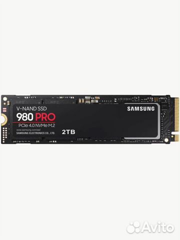Ssd samsung 980 pro 2tb купить в Москве | Электроника | Авито