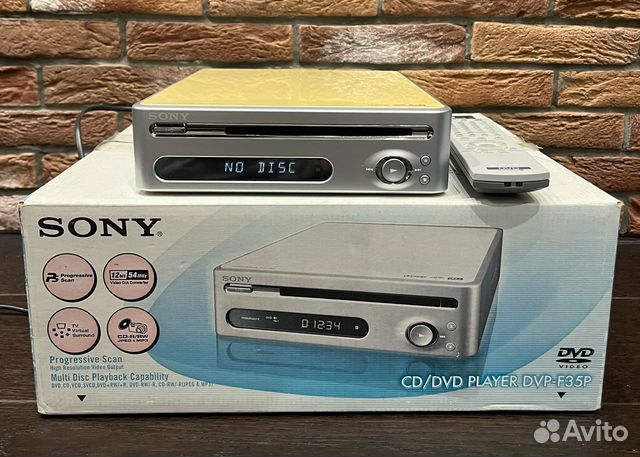 Sony DVP - DVP-F35P DVD Player купить в Москве | Электроника | Авито