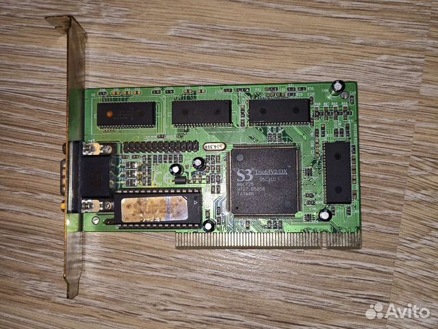 Ретро видеокарта S3 Trio64 V2/Dx купить в Москве | Электроника | Авито
