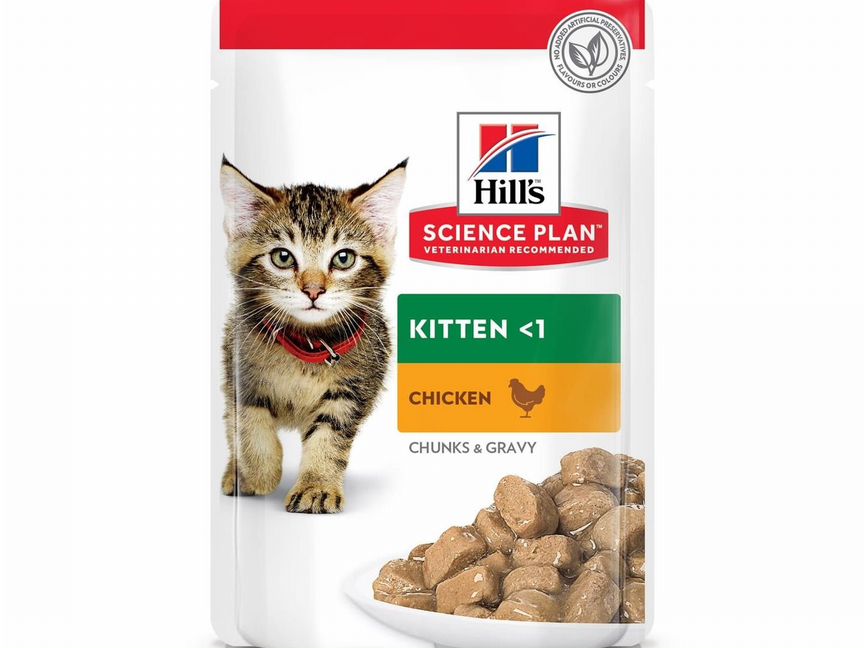 Hill's консервы science Plan для котят для здорово