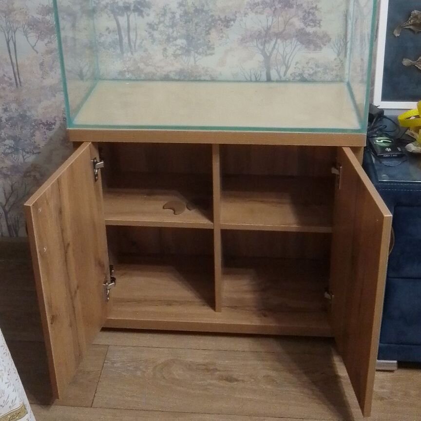 Аквариум с тумбой 105 литров