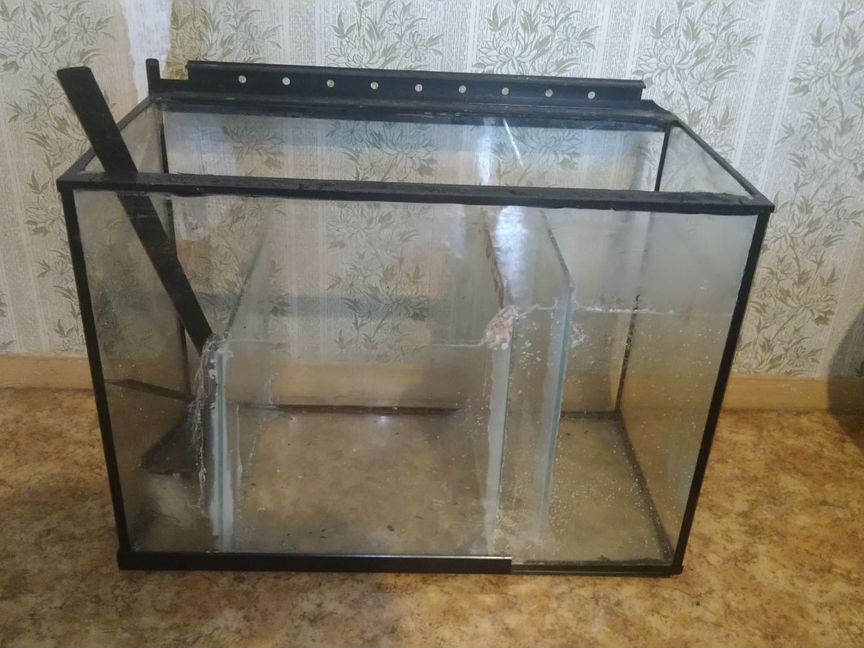 Аквариум переделанный под морской самп