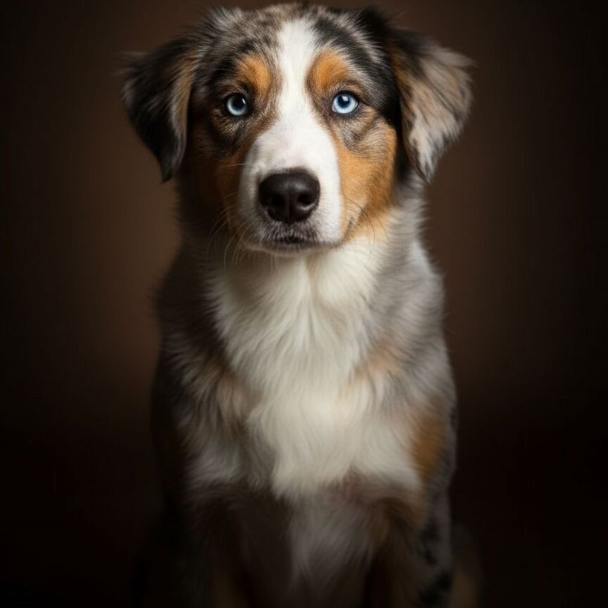 Миниатюрная американская овчарка, щенок