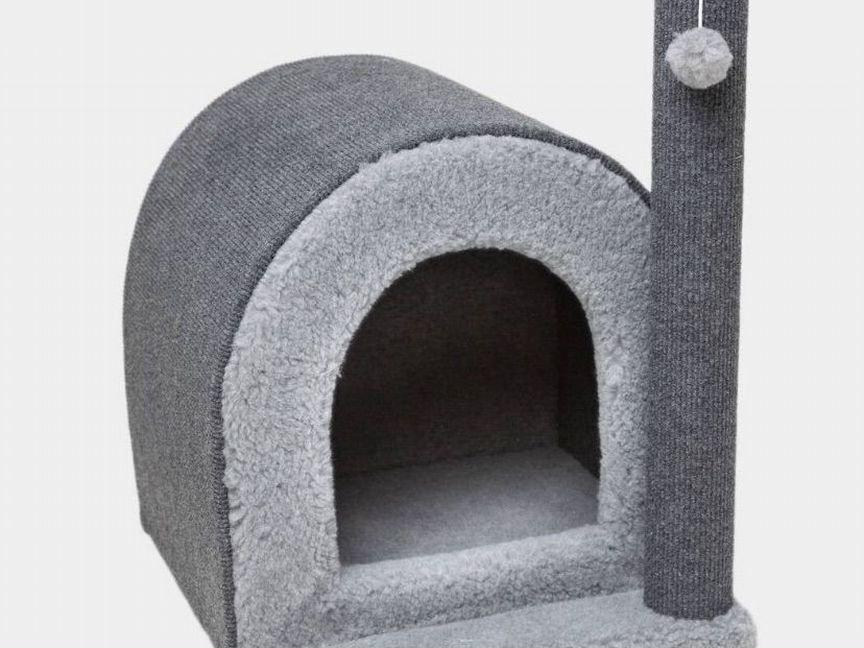 Домик когтеточка для кошек. Новый