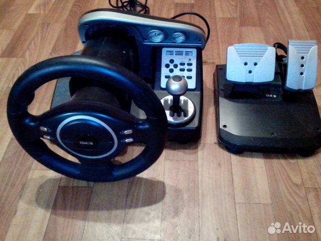 Игровой руль с педалями Genius GW-13VR купить в Москве | Электроника ...