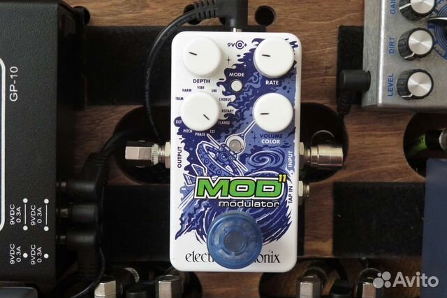 EHX Mod 11 педаль модуляции вибрато хорус флэнжер купить в Ижевске ...