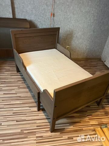 Детская кровать IKEA раздвижная с матрасом купить в Новосибирске ...