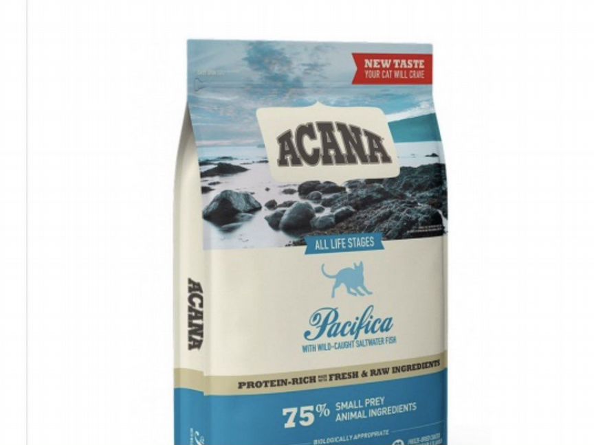 Корм для кошек и котят Acana Pacifica Cat 4,5кг