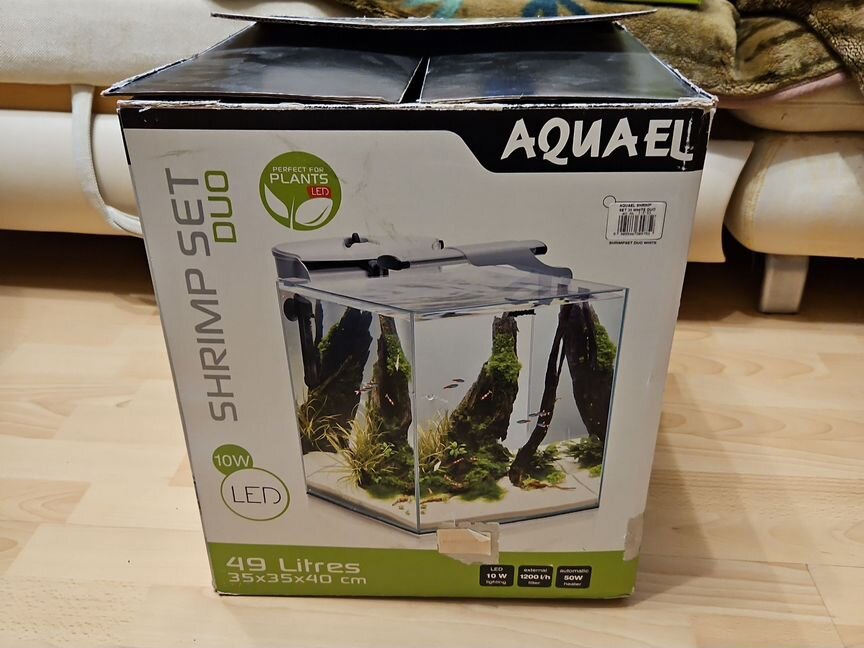 Аквариум кубик акваэль 49 л