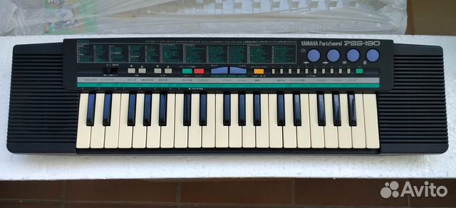 Yamaha PSS-190 PortaSound синтезатор FM 80х купить в Великом Новгороде ...