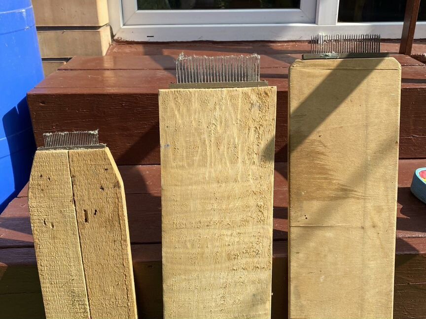 Гребень для чесания шерсти