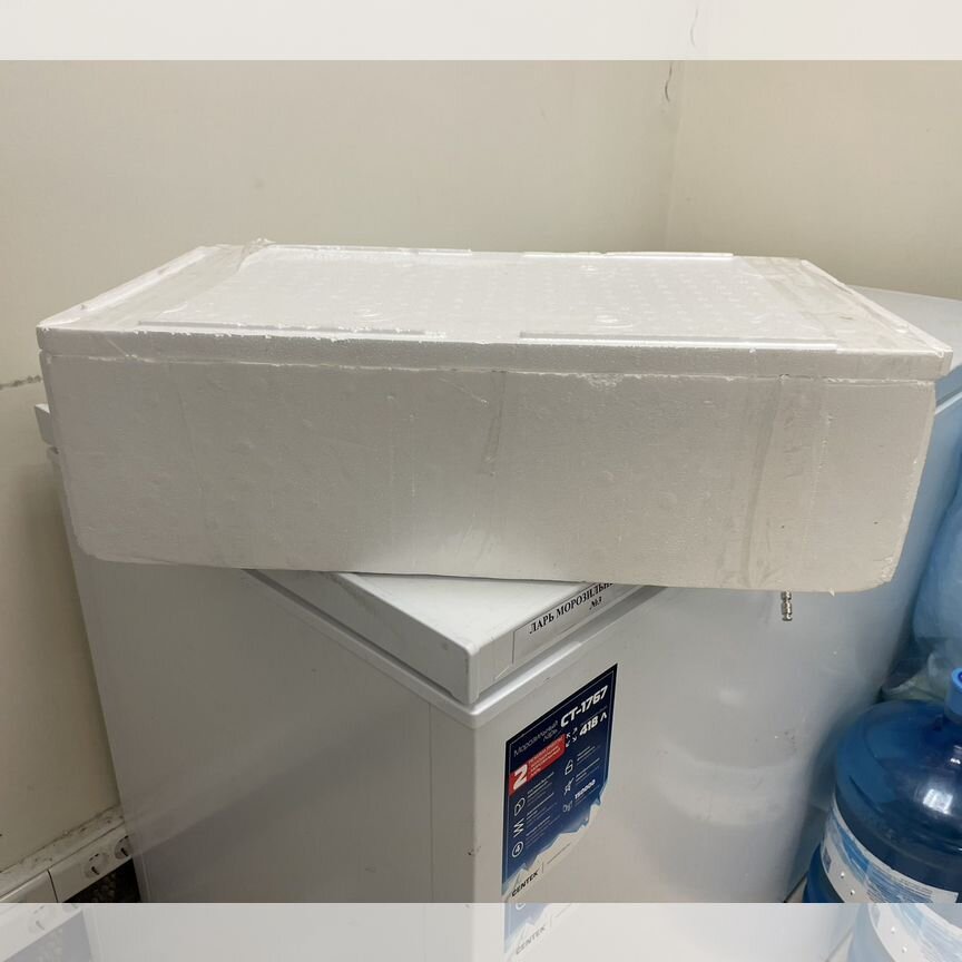 Пенопластовый ящик с крышкой б/у