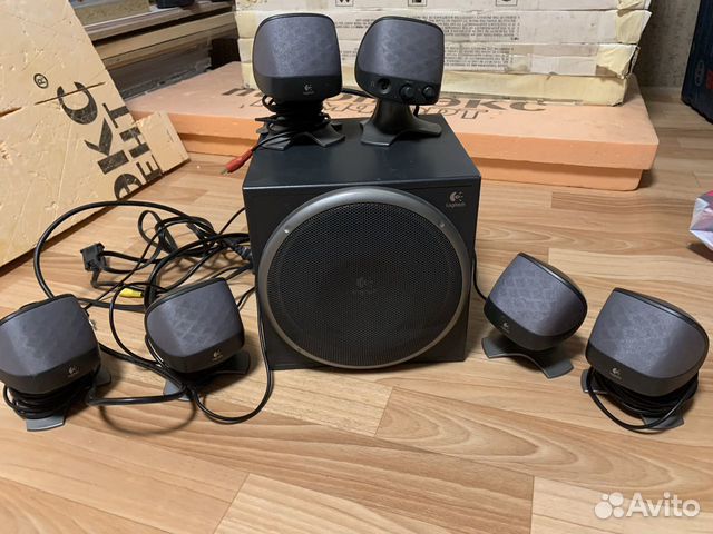 Колонки 6.1 сабвуфер logitech x 620 купить в Санкт-Петербурге ...