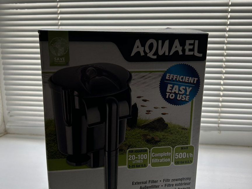 Внешний фильтр для аквариума новый